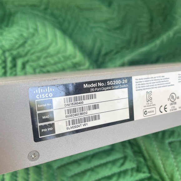 Cisco | Networking | Cisco Sg2026 Sg20026 26port Gigabit | Poshmark